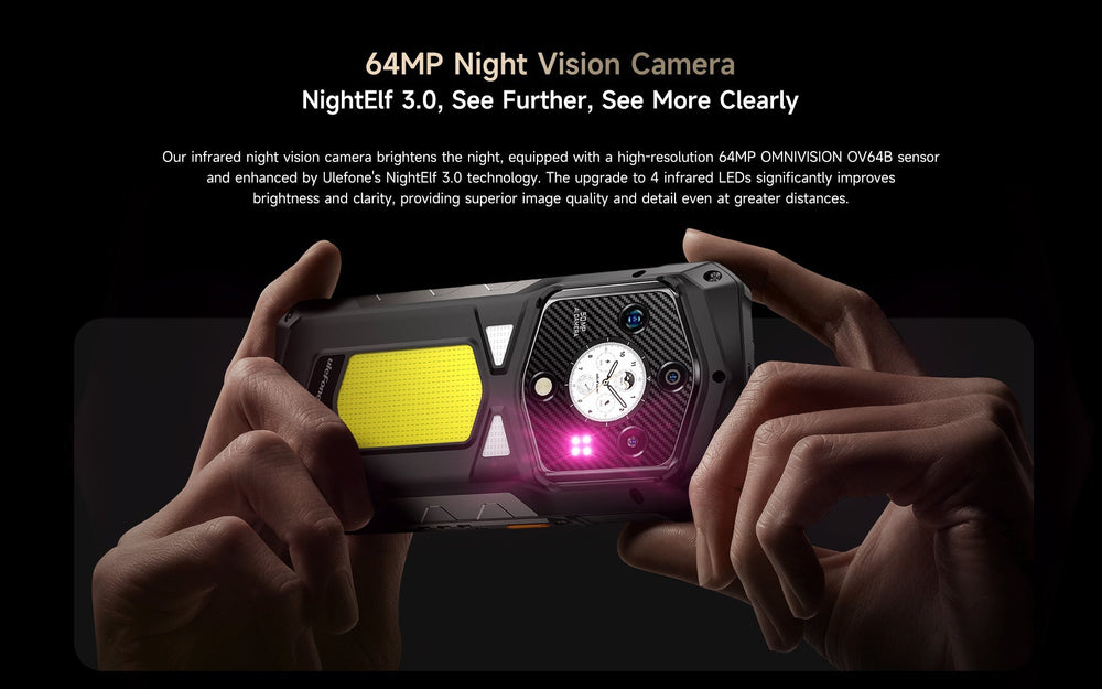 See in the Dark: Unveiling the Power of Ulefone's Night Vision Camera
