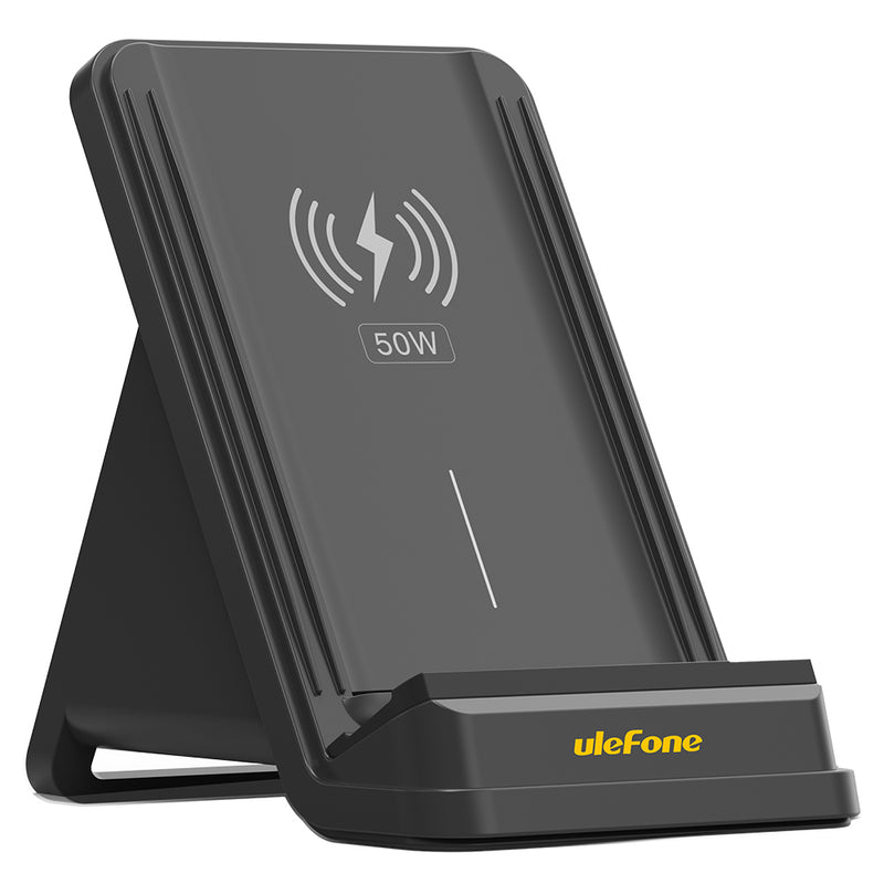 Ulefone 50W Wireless Charger, 50W Air Cooled Wireless Charging Stand.